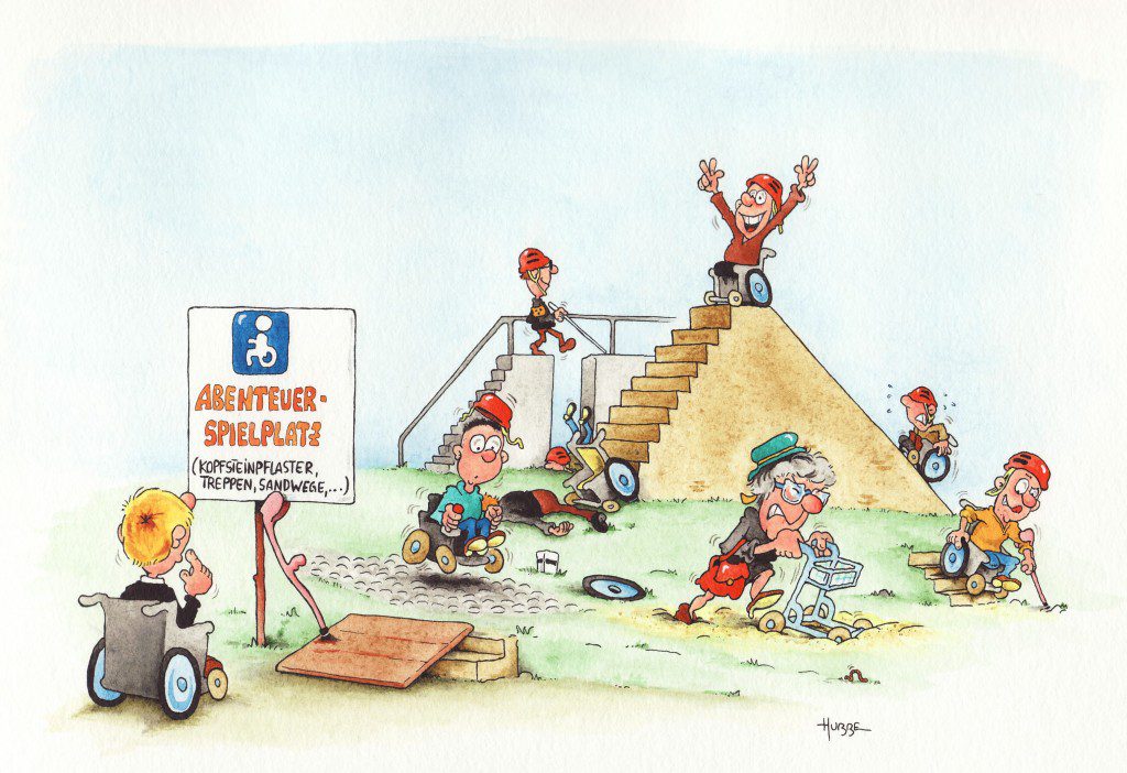 Behinderte Cartoons 23 | HUBBE Cartoons