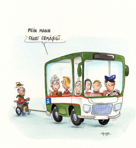 Behinderte Cartoons 5 | HUBBE Cartoons