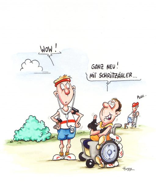 Behinderte Cartoons | HUBBE Cartoons