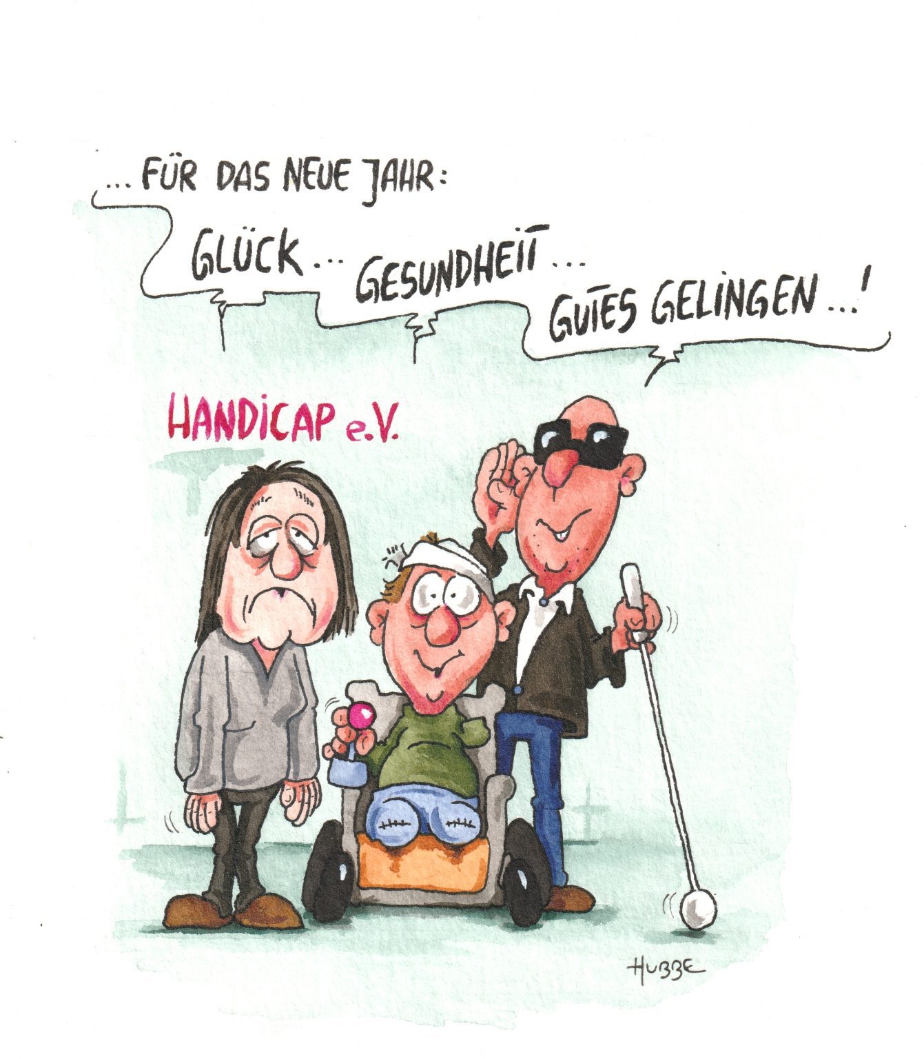 Behinderte Cartoons | HUBBE Cartoons | Page 2